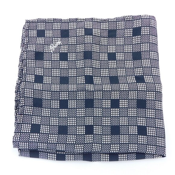 Brioni | Accessories | Brioni Black And White Modern Checkerboard Print ...
